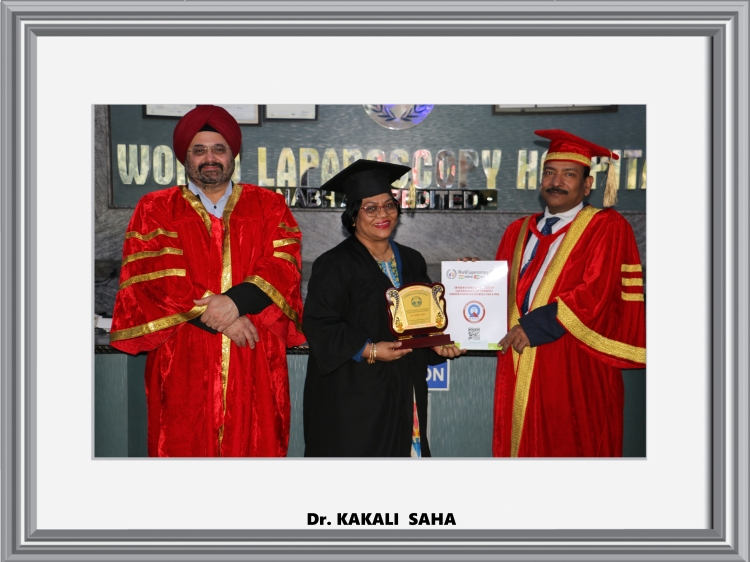 Album of Robotic Surgeon taken training at World Laproscopy Hospital